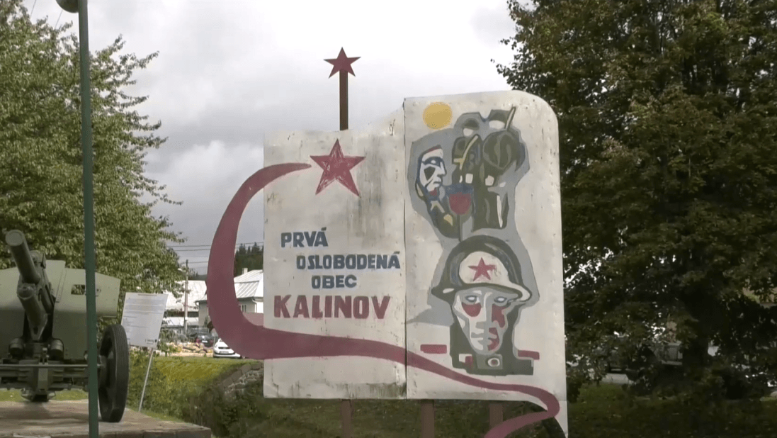 V Kalinove, prvej oslobodenej obci na Slovensku, vynovili pamätník ...