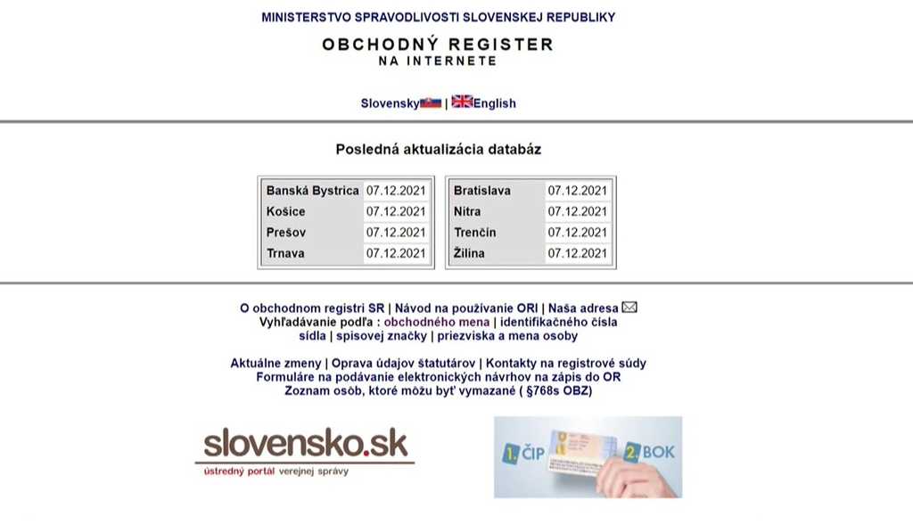 Obchodný register vymazal aj aktívne firmy. Ministerstvo im dá druhú ...