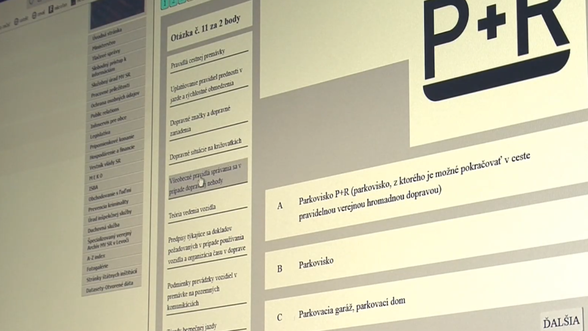 Online teoretické skúšky na vodičský preukazu sú už dostupné - Správy STVR