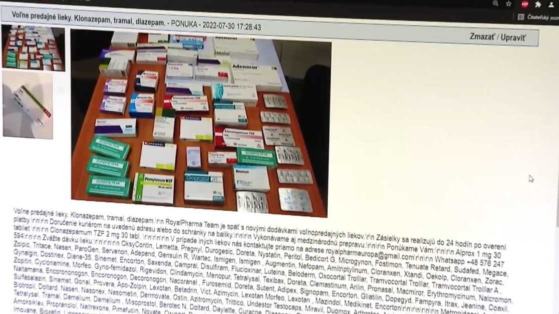 Ľudia na internete predávajú lieky na predpis - Správy STVR