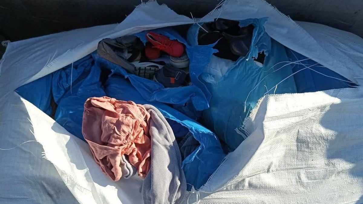 Polícia zaistila tony textilného odpadu - Správy STVR