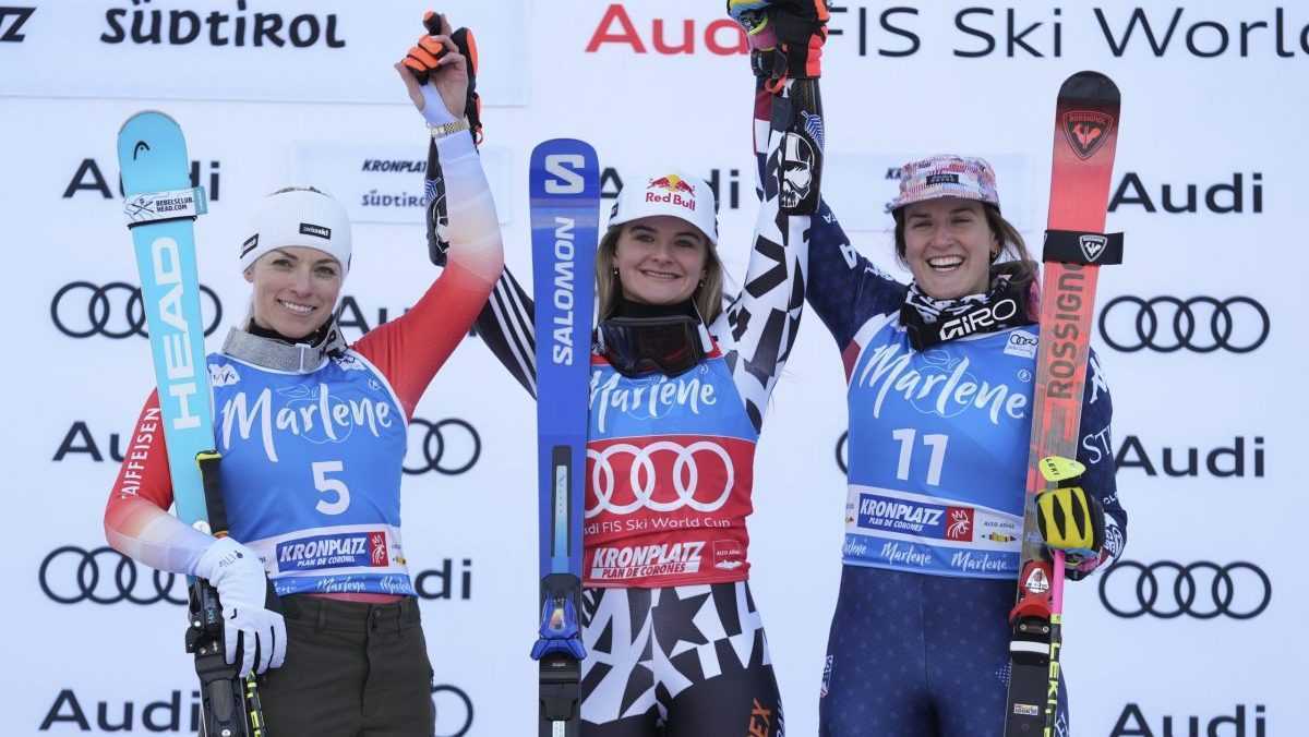 Robinsonová zvíťazila v obrovskom slalome v Kronplatzi - Správy STVR